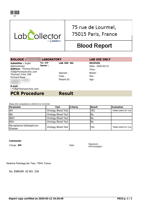 How To Generate Reports In LSM LabCollector